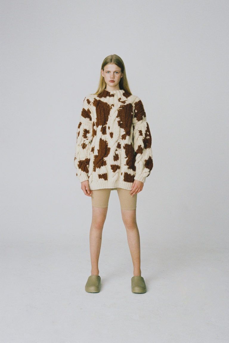 Crochet Cow Sweater – Mademoiselle