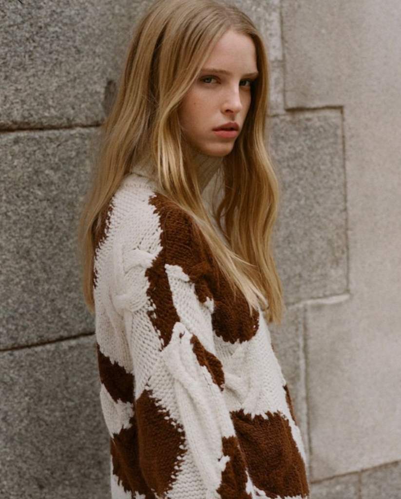 Crochet Cow Sweater – Mademoiselle